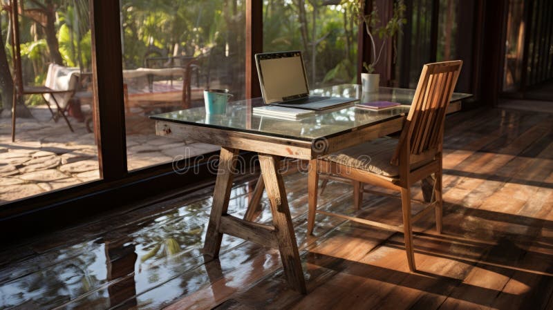 Glass Table in Window: Working-class Empathy and Rustic Americana Stock ...