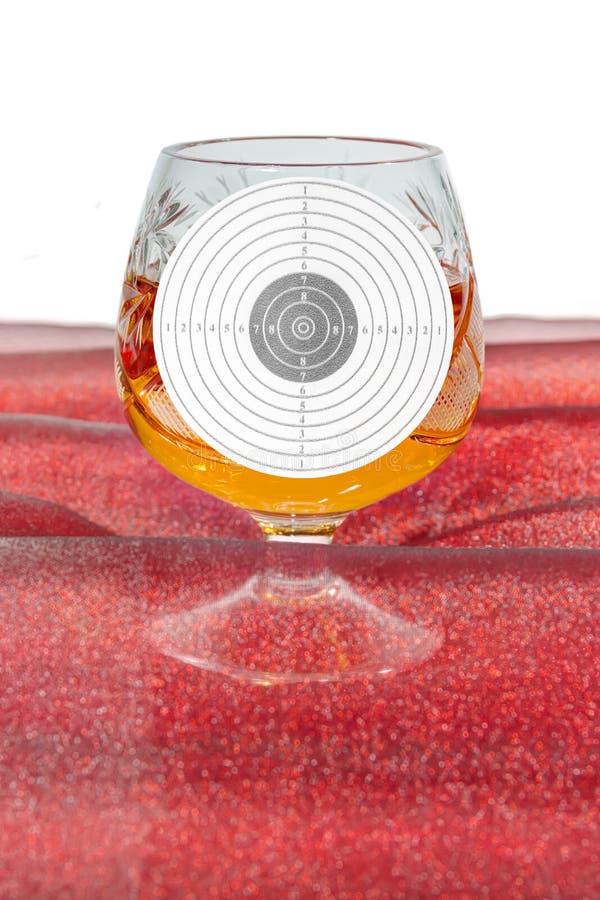 Glass target stock photo. Image of objective, isolate - 37846718