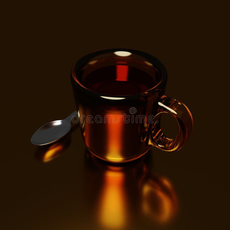 Glass tea cup stock photo. Image of object, goodness - 292227636