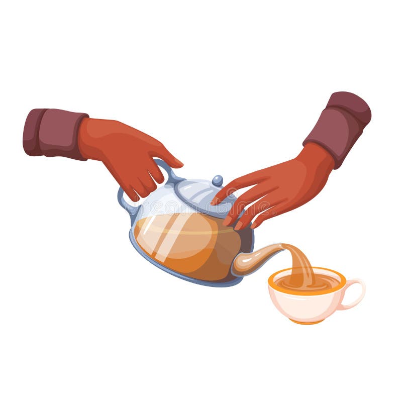 Pouring Tea Stock Illustrations – 2,196 Pouring Tea Stock Illustrations ...