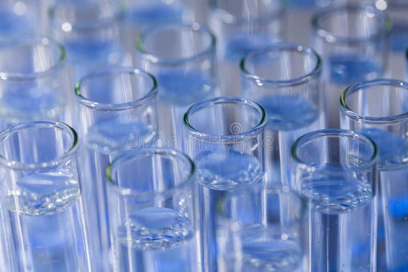 Glass test tubes stock photo. Image of science, tubes - 265350056