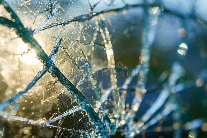 Glass Texture with Cracks and Smudges Stock Illustration - Illustration ...