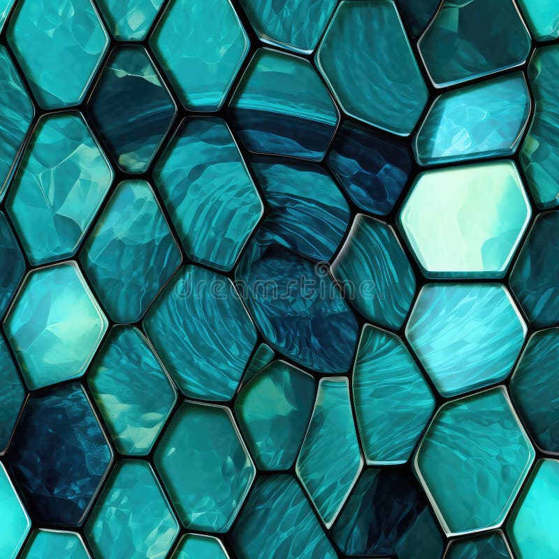 Blue Glass Texture Seamless