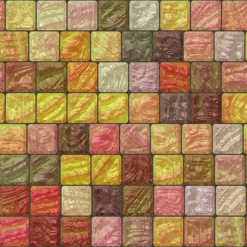 Glass Tiles Seamless Generated Hires Texture Stock Illustration ...