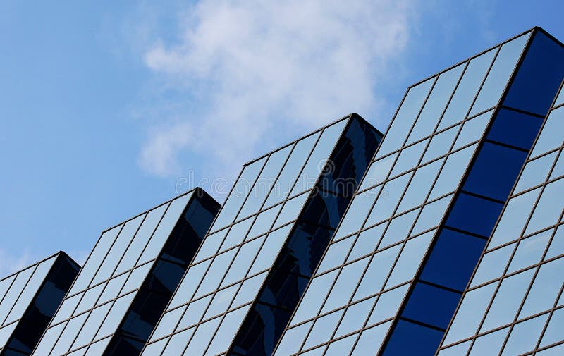 Glass Tower stock image. Image of tower, repeating, boxes - 12451741