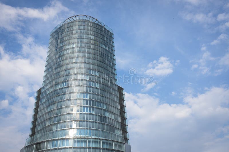 Glass tower stock photo. Image of building, skyscraper - 40346082