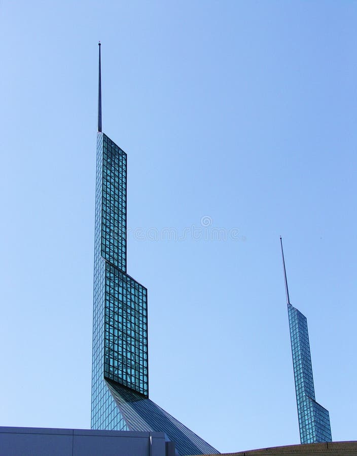 Glass Towers stock photo. Image of building, staggered - 5593784