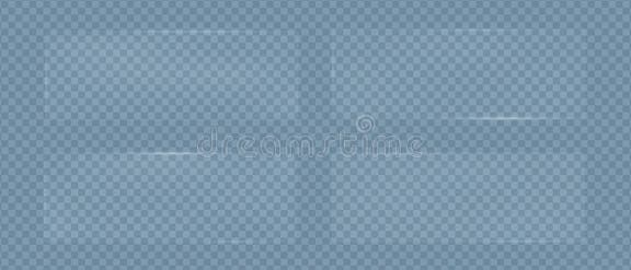 Glass Transparent Rectangles with Glare Polycarbonate Texture, Blurred ...