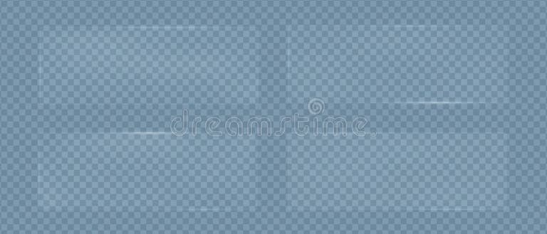 Glass Transparent Rectangles with Glare Polycarbonate Texture, Blurred ...