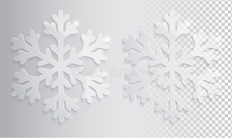 Glass Transparent Snowflake. Stock Vector - Illustration of transparent ...