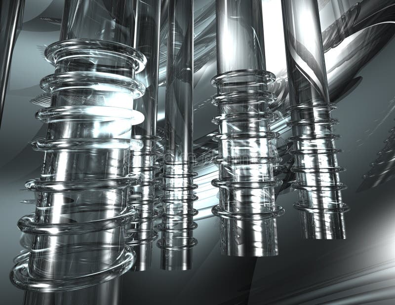 Set glass tubes - Vector02 stock vector. Illustration of creative ...