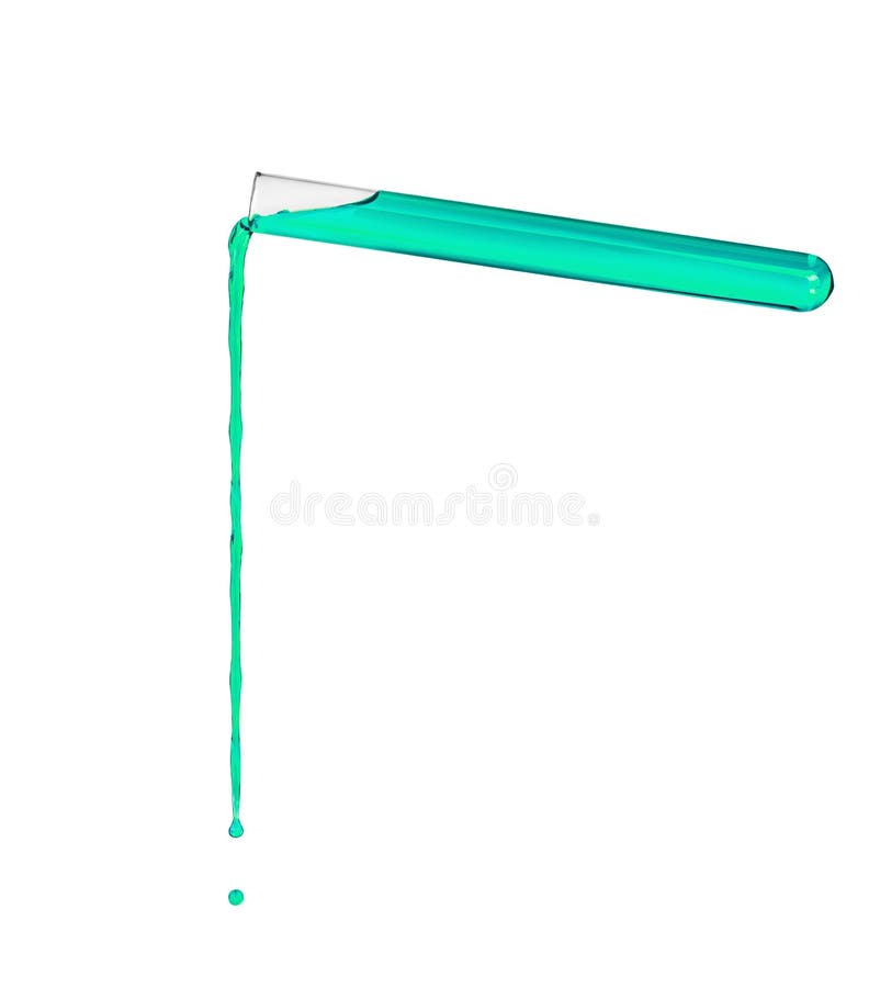 From Glass Tubes Pouring A Reagent Stock Image - Image of chemistry ...