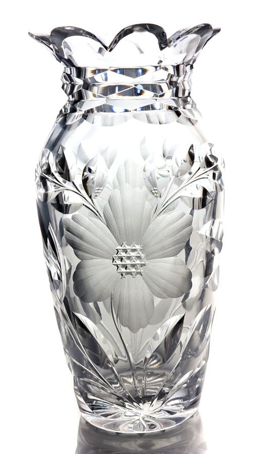 Red glass vase stock image. Image of decoration, trend - 7696121