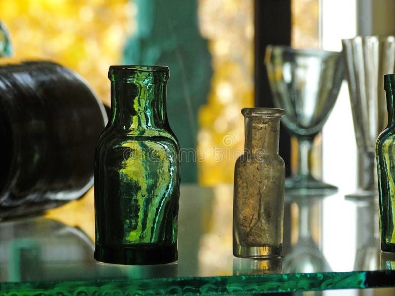 Glass vial stock photo. Image of vial, isolated, container - 129673512