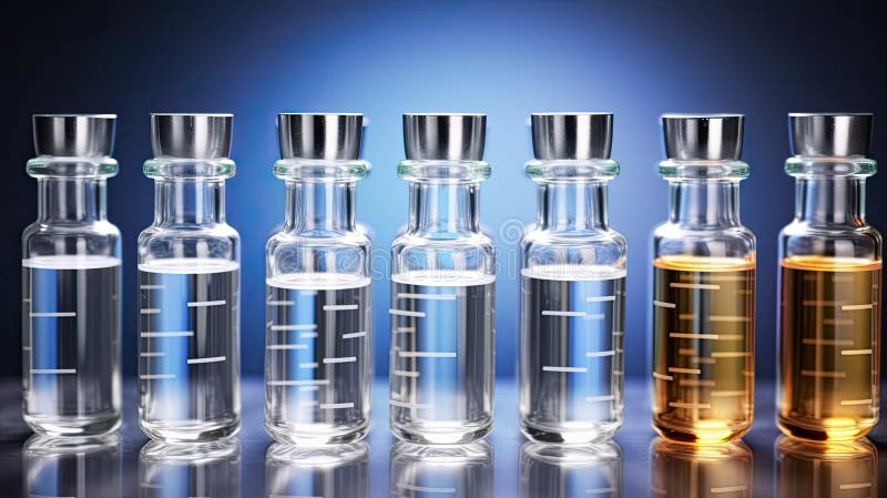 Glass vials in laboratory stock photo. Image of glass - 322728450