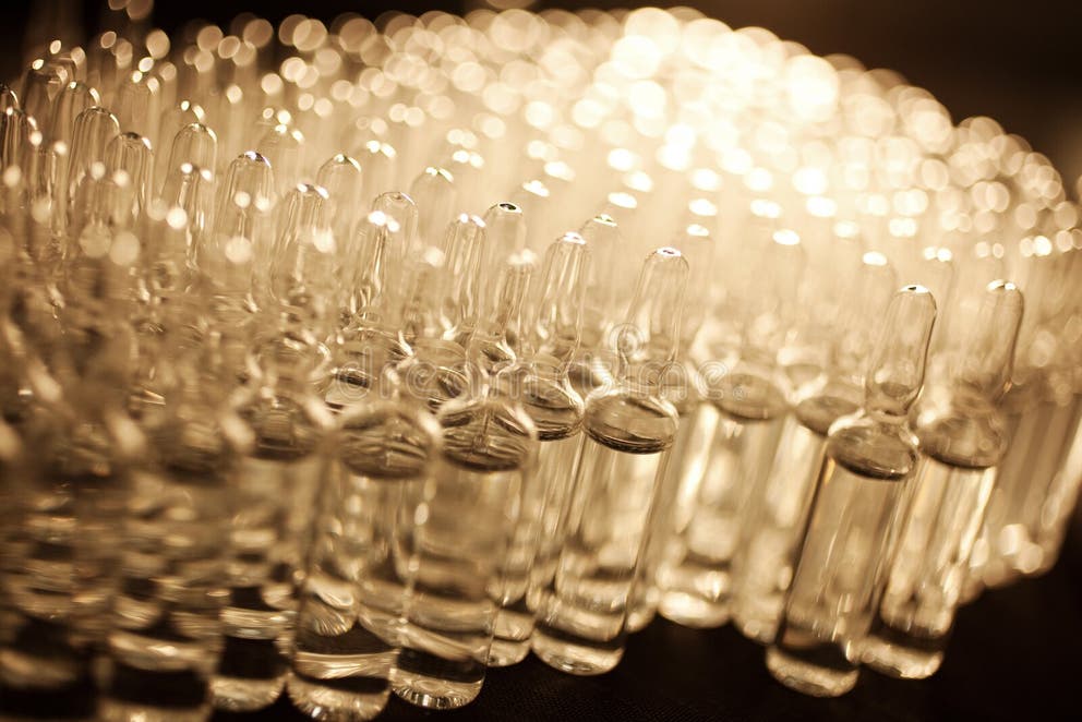 Glass viles stock photo. Image of health, medicine, doses - 11372414