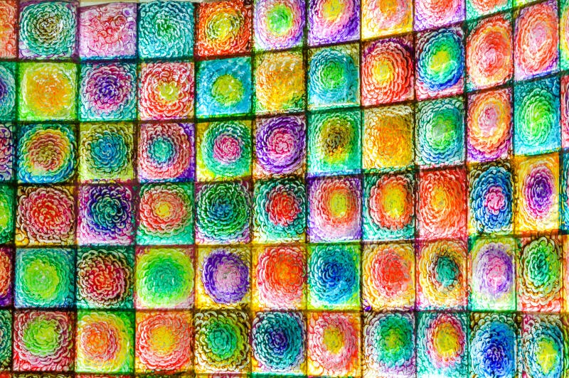 Glass Wall Stock Image Image Of Wall Background Colorful 47197667