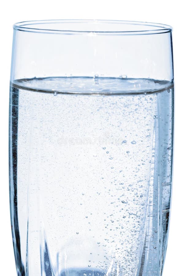 Glass of water stock image. Image of mineral, transparent - 18354393