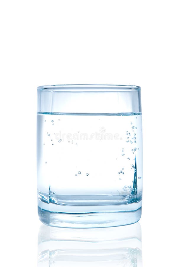 Full glass of water stock photo. Image of bright, purified - 10397350