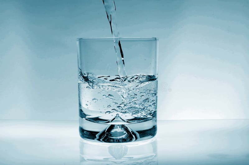 Glass of water stock image. Image of tablets, ripple, water - 1520617