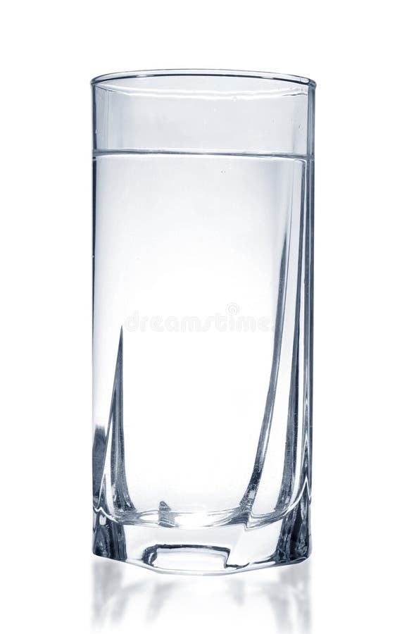 Glass with water stock photo. Image of pristine, full - 15954322