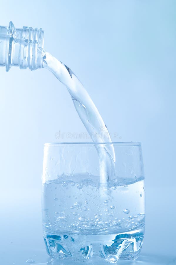 Glass with water stock photo. Image of vessel, cold, pure - 8801090