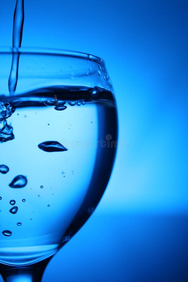 Split Water Glass stock image. Image of flowing, splashing - 6524609