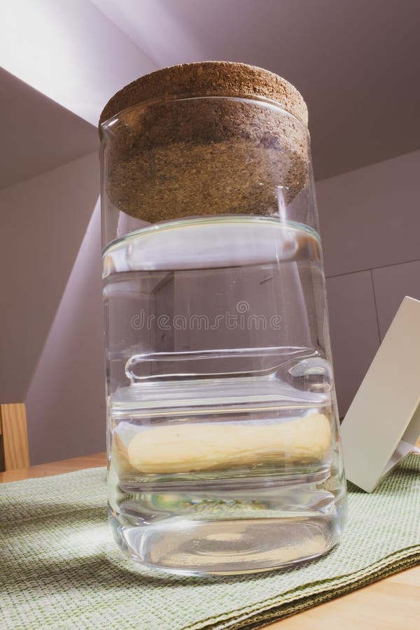 Glass water jug stock photo. Image of healthy, table - 142182294