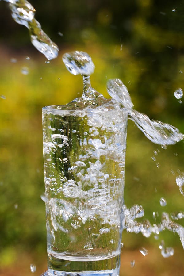 Glass of water. stock image. Image of health, purity - 32293877