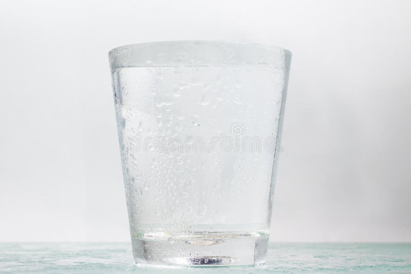 Glass of Water stock photo. Image of clear, cool, surface - 90259658