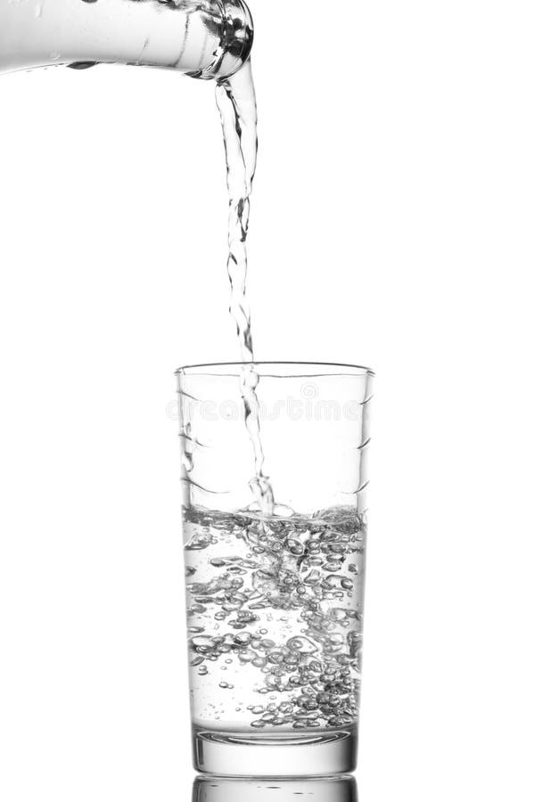 Glass of mineral water stock photo. Image of refreshment - 7970082