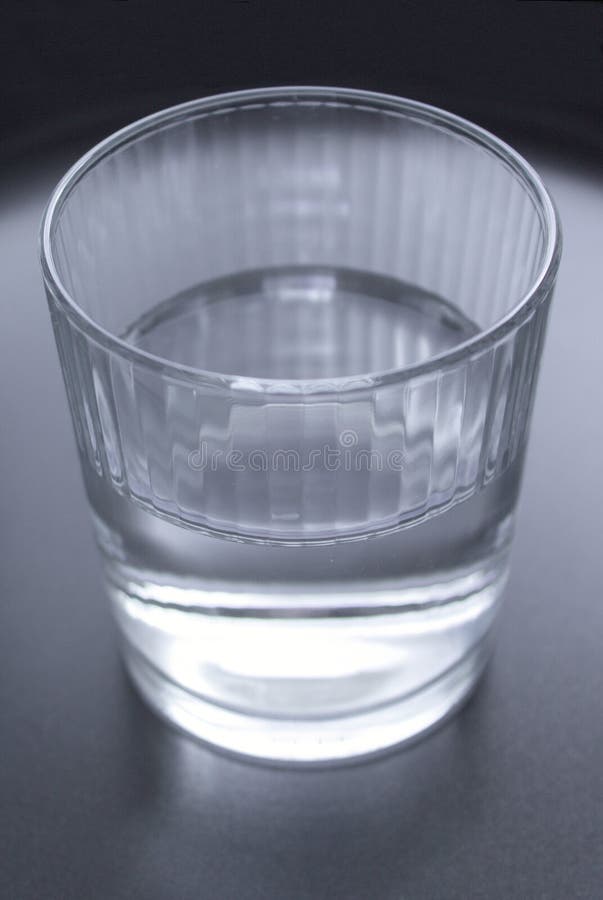 Glass of water stock photo. Image of filled, water, simple - 40236586