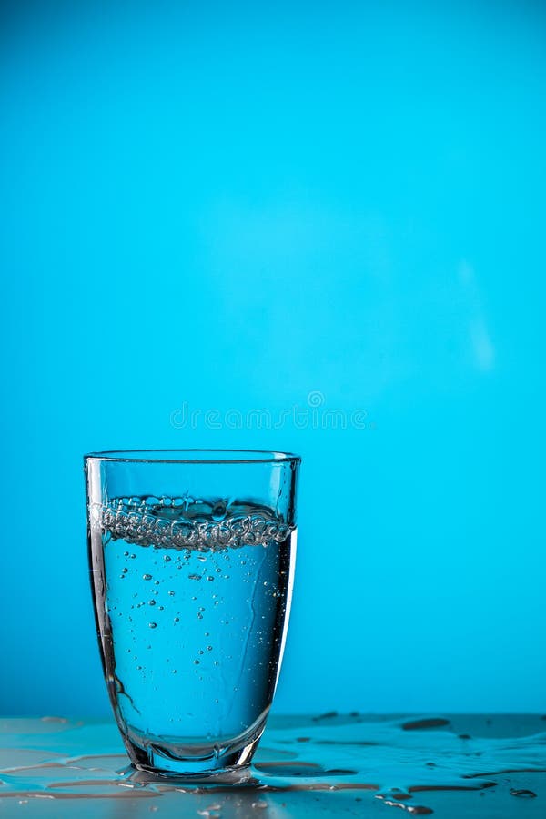 Glass of Water ,studio Photo Stock Image - Image of fresh, concept ...
