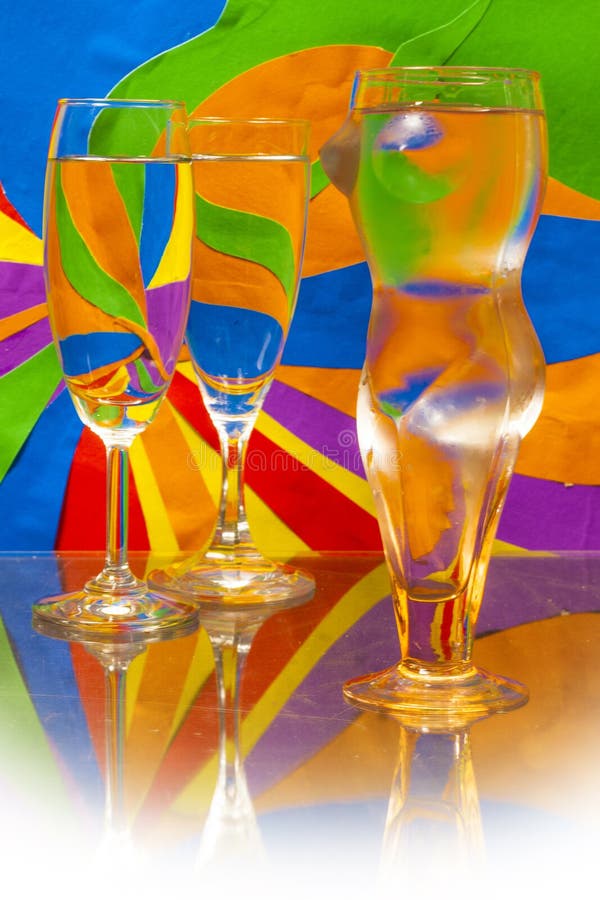 Glass of Water, Take in the Studio Stock Photo - Image of light, studio ...