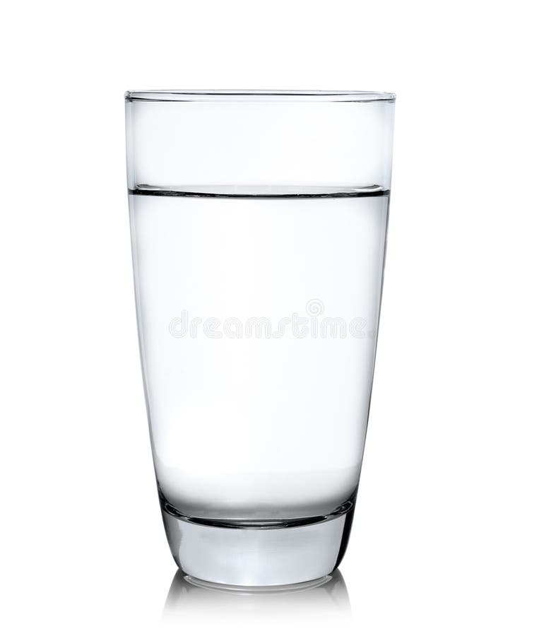 Glass with water stock photo. Image of pristine, full - 15954322