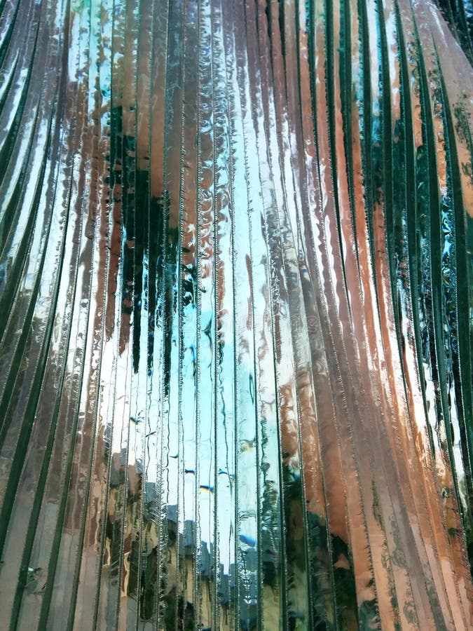 Glass wave wall. stock image. Image of exterior, outside - 51599157