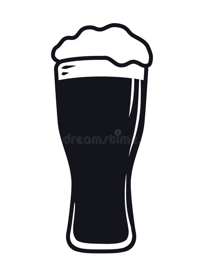 Glass Of Wheat Beer Vector Icon Stock Vector Illustration Of Wheat Full 266689555