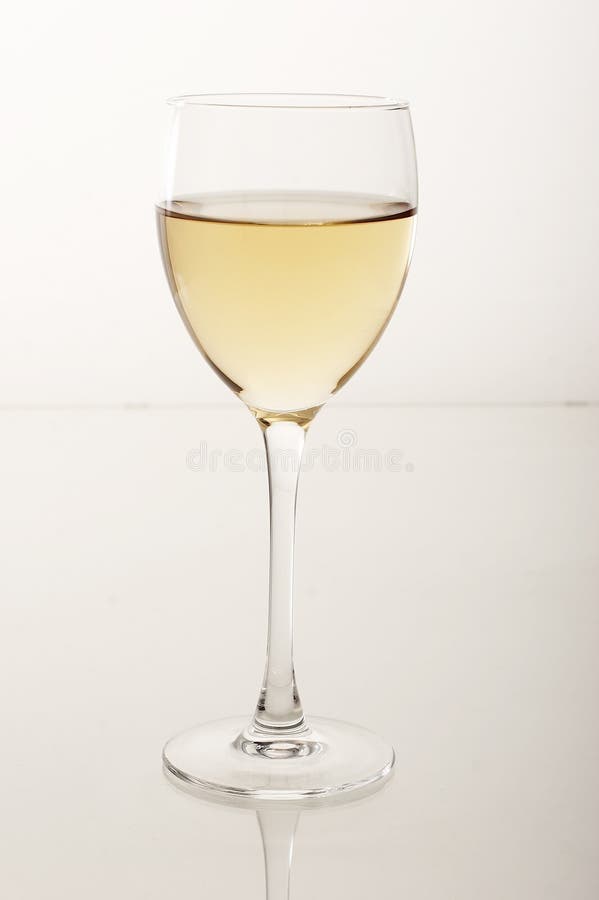 Glass of white wine stock image. Image of delicious, liquid - 675581