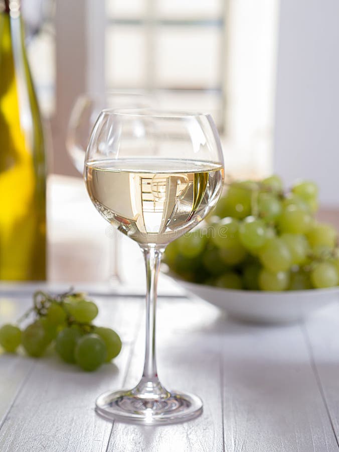 White wine stock photo. Image of glass, alcohol, dining - 11028762