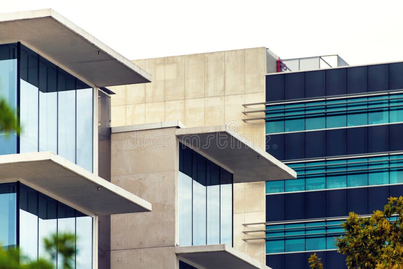 Glass Window Corporate Building Stock Photo - Image of pattern, shapes ...