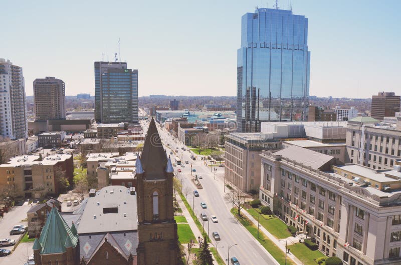 Glass Window High Rise Buildings Under White And Blue Sky During ...