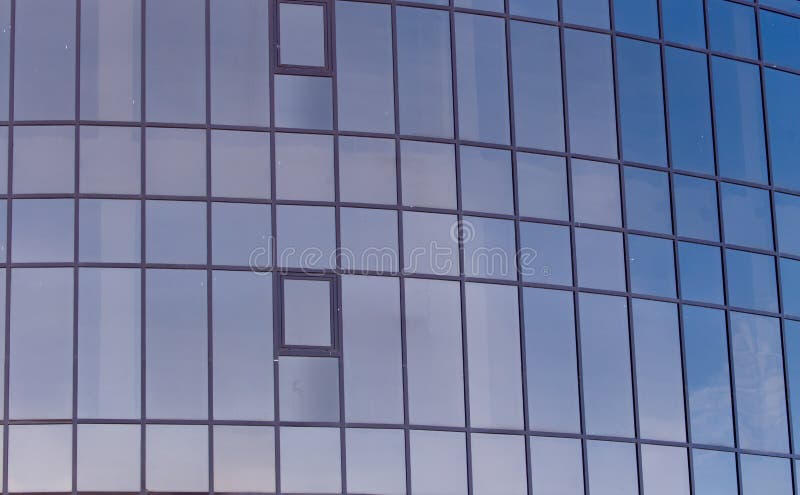Glass Windows of the Building As a Backdrop Stock Image - Image of ...