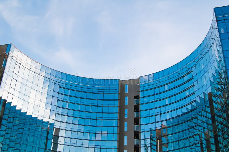 Glass Windows Centre Business Stock Photo - Image of modern, design ...