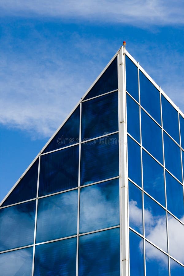 Glass Windows Building Facade Stock Photo - Image of urban, blue: 5365126