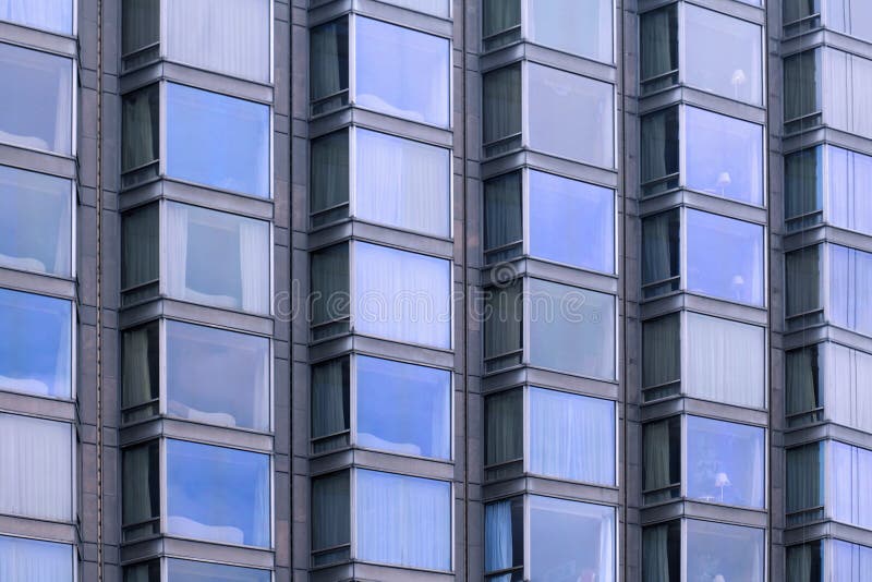 Glass Windows Facade Pattern Stock Photo - Image of texture, exterior ...