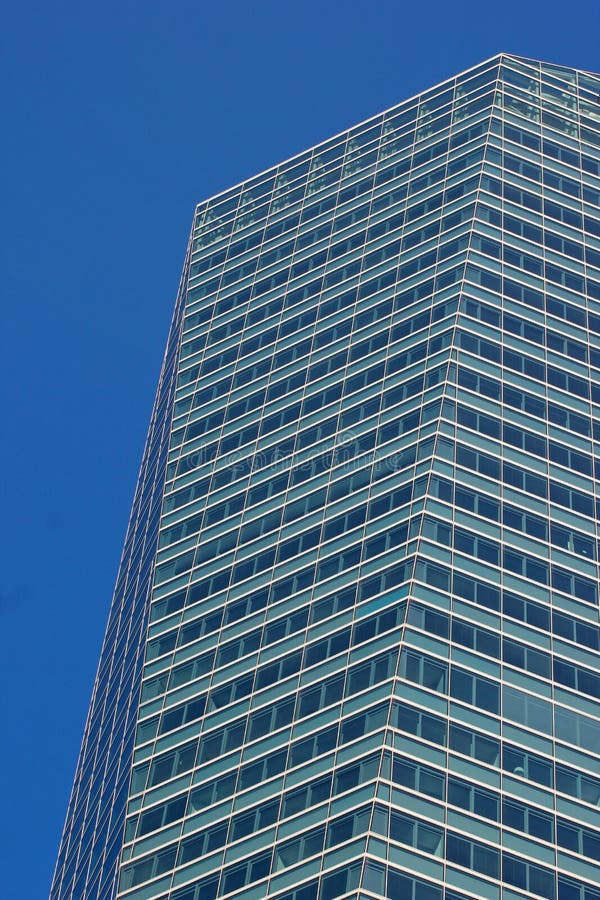 Glass Windows of a Skyscraper Stock Photo - Image of design ...