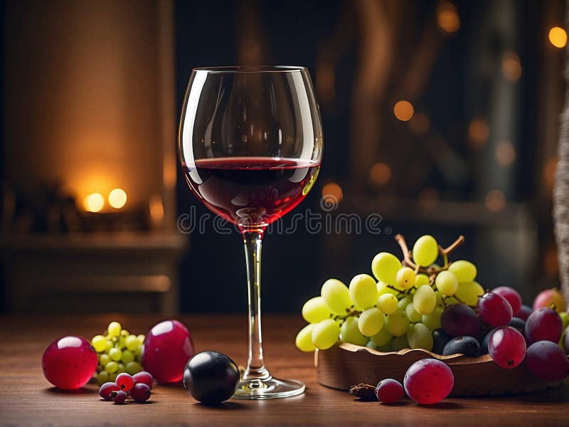 Elegance at the Table with Sophistication of Fine Wines Stock ...