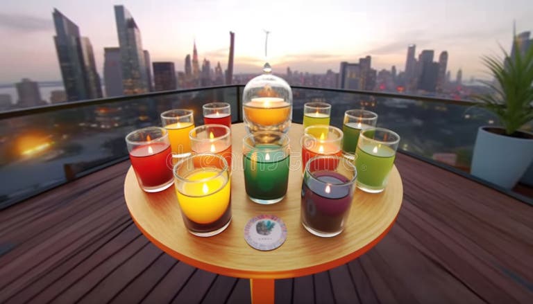 Q Glass of Water Glass of Wine Stock Illustration - Illustration of ...