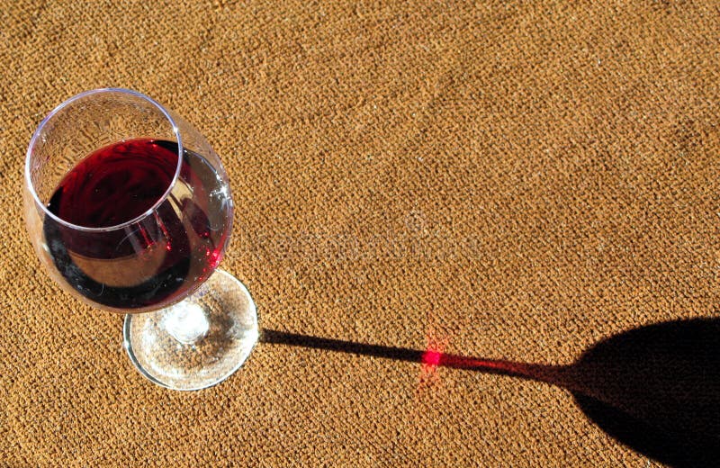 Glass of Wine Shadow Red Glow Stock Photo - Image of aged, cheer: 173265094