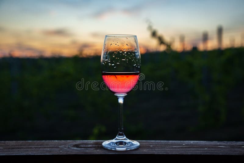 Sunset Over the Dniester River. Bakota Bay in the Autumn Evening Stock ...